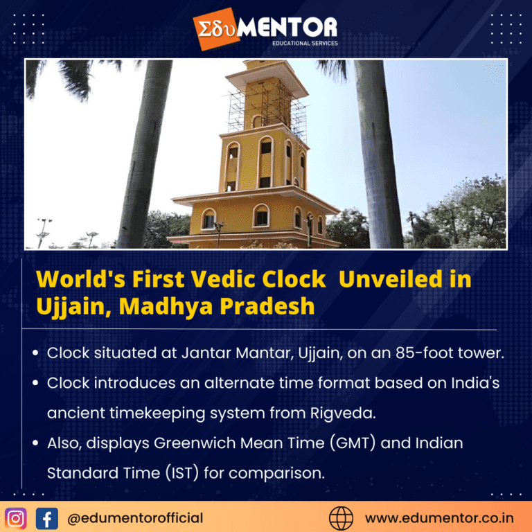 World’s First Vedic Clock Unveiled in Ujjain, Madhya Pradesh ...
