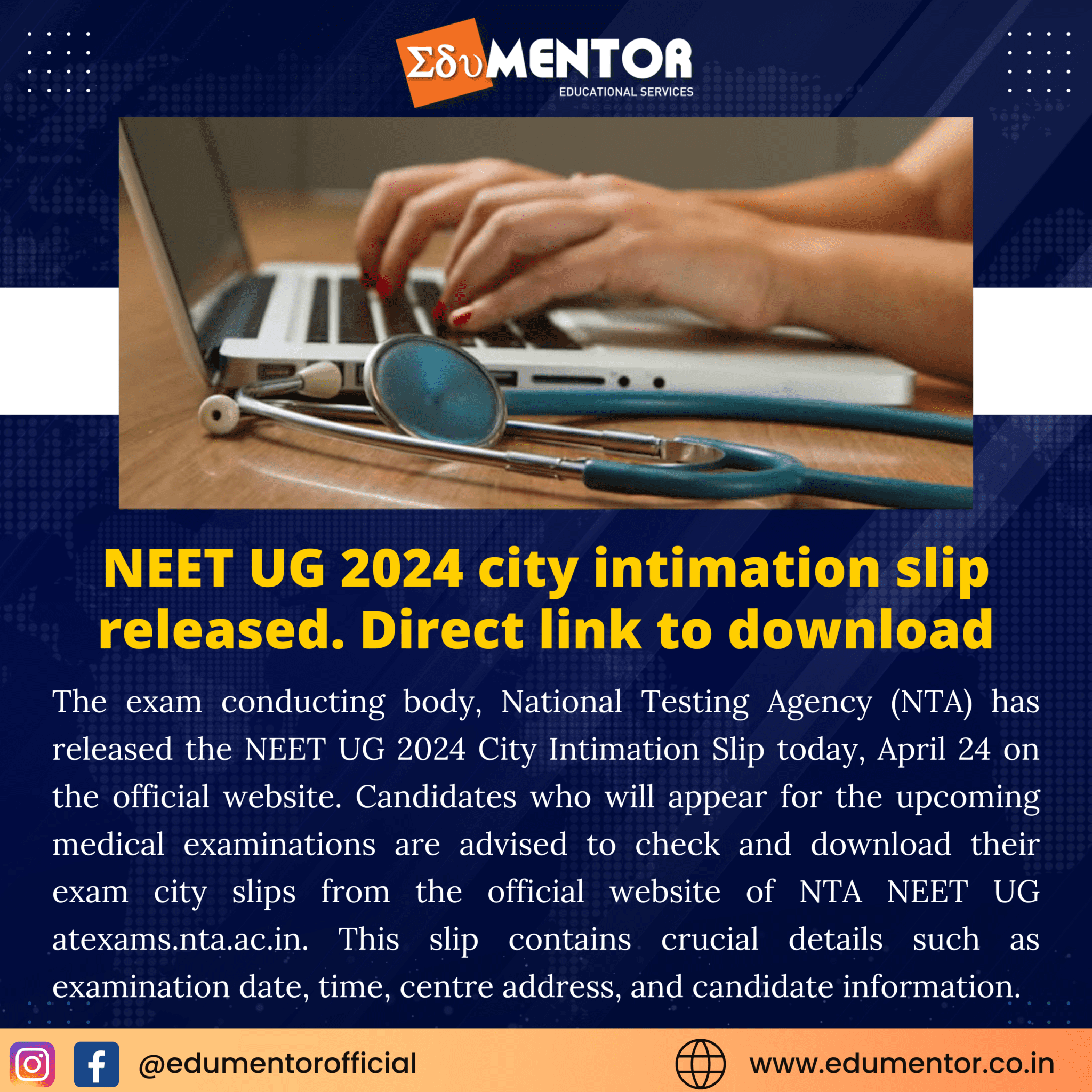 Login Page - EduMENTOR | Best Entrance Test Preparation Institute